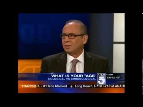 Your chronological age vs. your biological age. Dr. Berger KTLA News