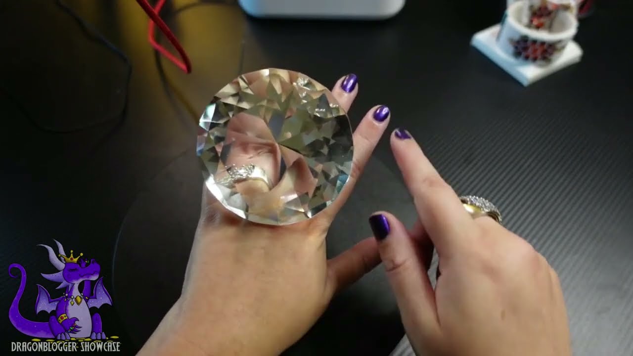 Looking at OmyLens K9 Crystal Diamond Paper Weight