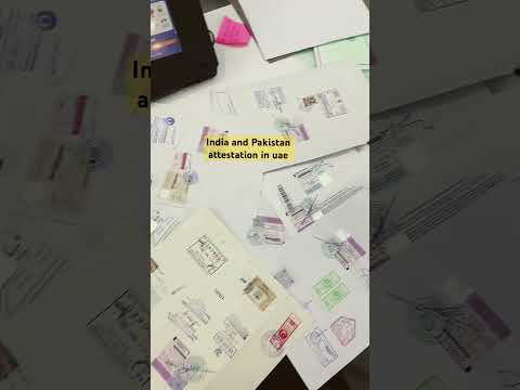 India or Pakistan documents attestation services in uae