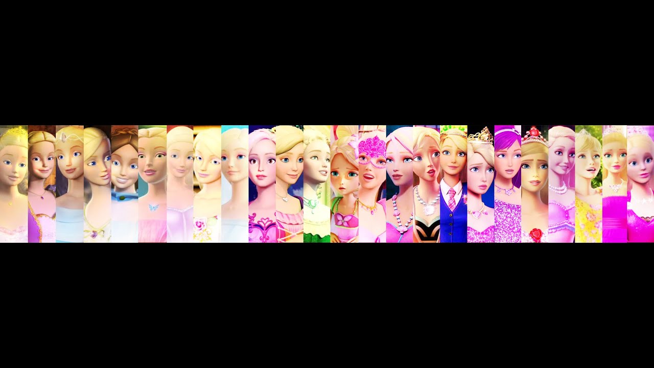 All Characters Barbie Played