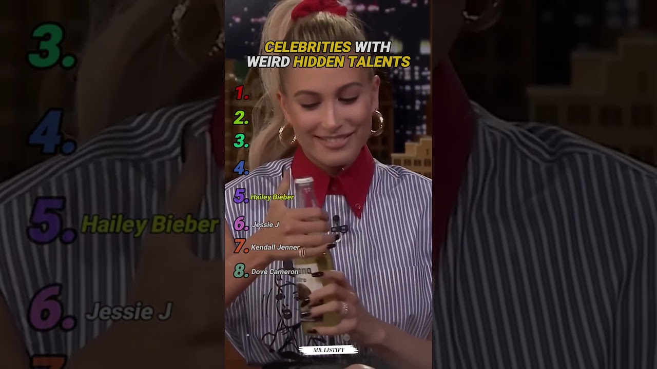 Celebrities with weird hidden Talents!! #celebrity