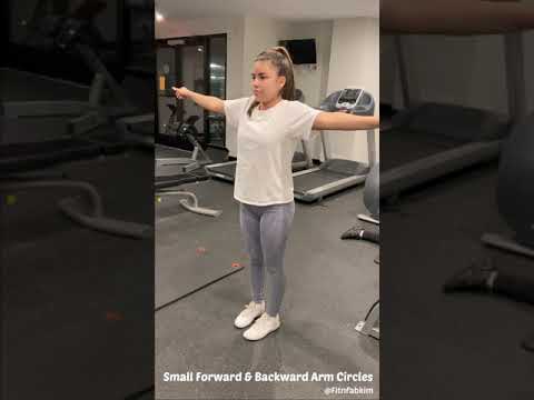 Small Forward & Backward Arm Circles