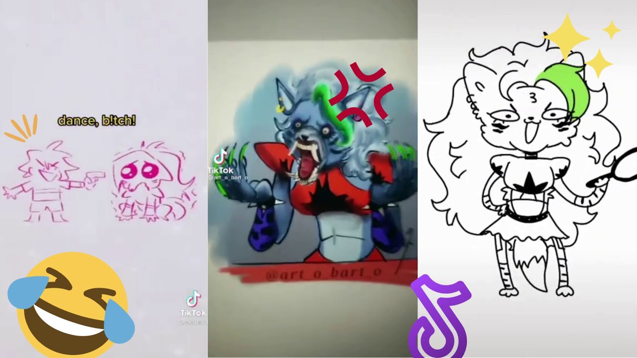 🐺 FNAF Security Breach Tiktoks But Roxanne Wolf Edition 🐺