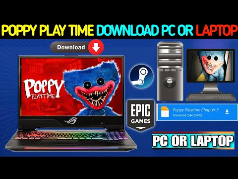 How To Download Poppy Horror Game In PC/LAPTOP 2025 | POPPY PLAYTIME DOWNLOAD FREE !