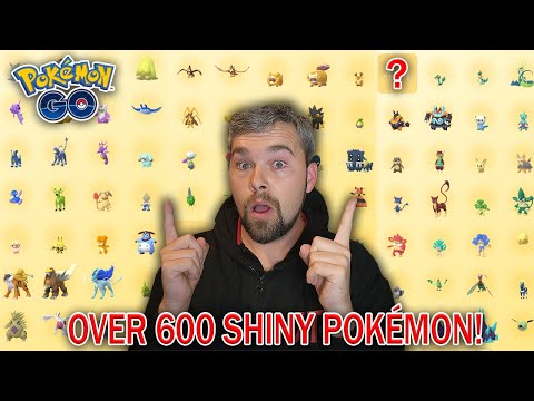 My Entire ✨Shiny Dex✨ Over 600 Shiny Pokémon registered BUT what am I missing? (Pokémon GO)