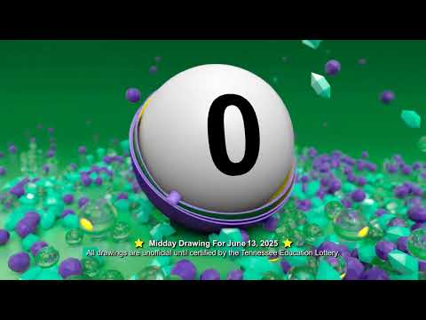 Tennessee Lottery Midday_C3_C4_WB 06/13/2025