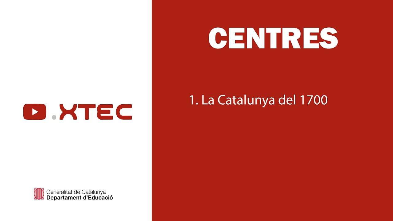 1. La Catalunya del 1700