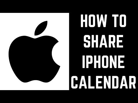 How to Share iPhone Calendar