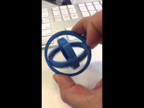 Customizable Easy Gyro by atartanian - Thingiverse