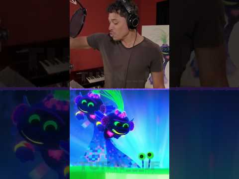 Behind the Voice: Anthony Ramos" Trolls World Tour #shorts #cartoon #actor
