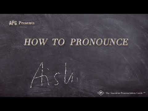 How to Pronounce Aisling (According to AISLING BEA!)