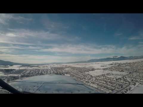 Mooney M20C - Flying the Pattern at Coeur d'Alene Airport (KCOE)