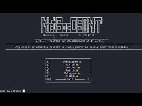 find social media accounts infos Legally with NetSoc_Osint (In 1 Min) #ethicalhacking #kali