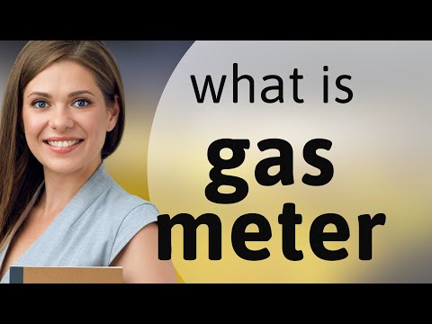 Gas meter • definition of GAS METER