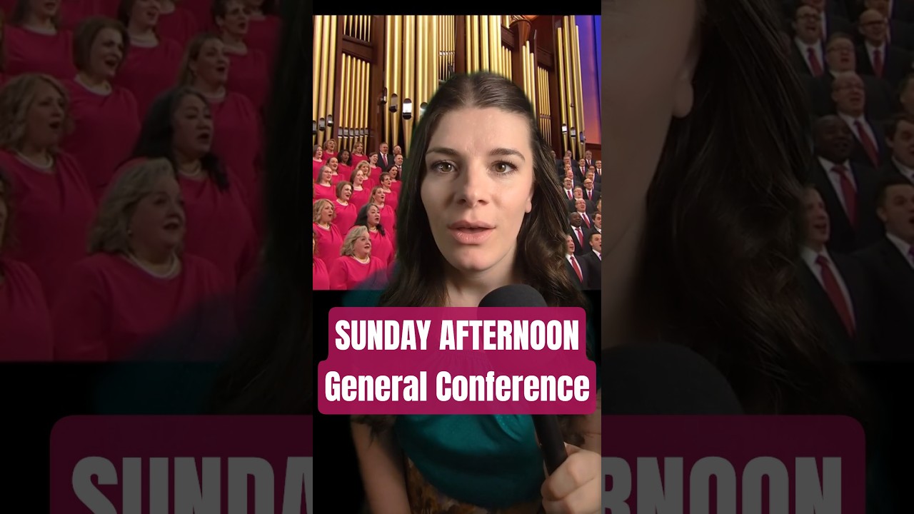 SUNDAY AFTERNOON Recap of General Conference April 2026