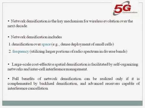 Network Densification : The Dominant theme for the wireless evolution into 5G