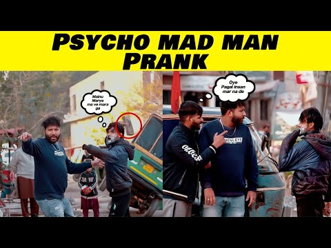 Funny Mad Man Prank - Sharik Shah - Hassan Shah