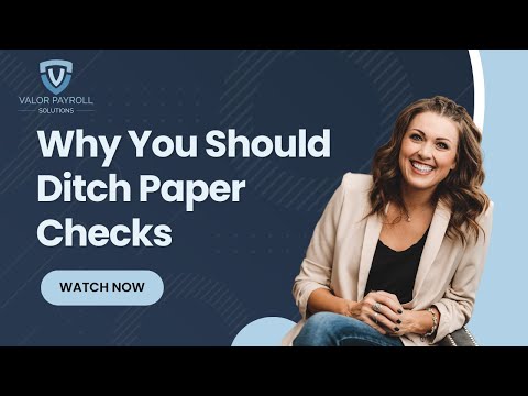 Why You Should Ditch Paper Checks and Move to Direct Deposits