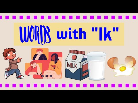 Words with "lk"