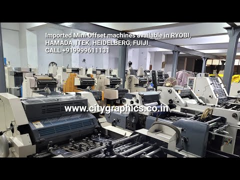 Mini Offset Printing Machine at Best Price in India