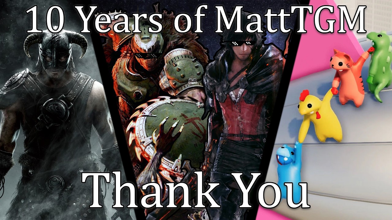 10 Years of MattTGM - Thank You [Best Moments]