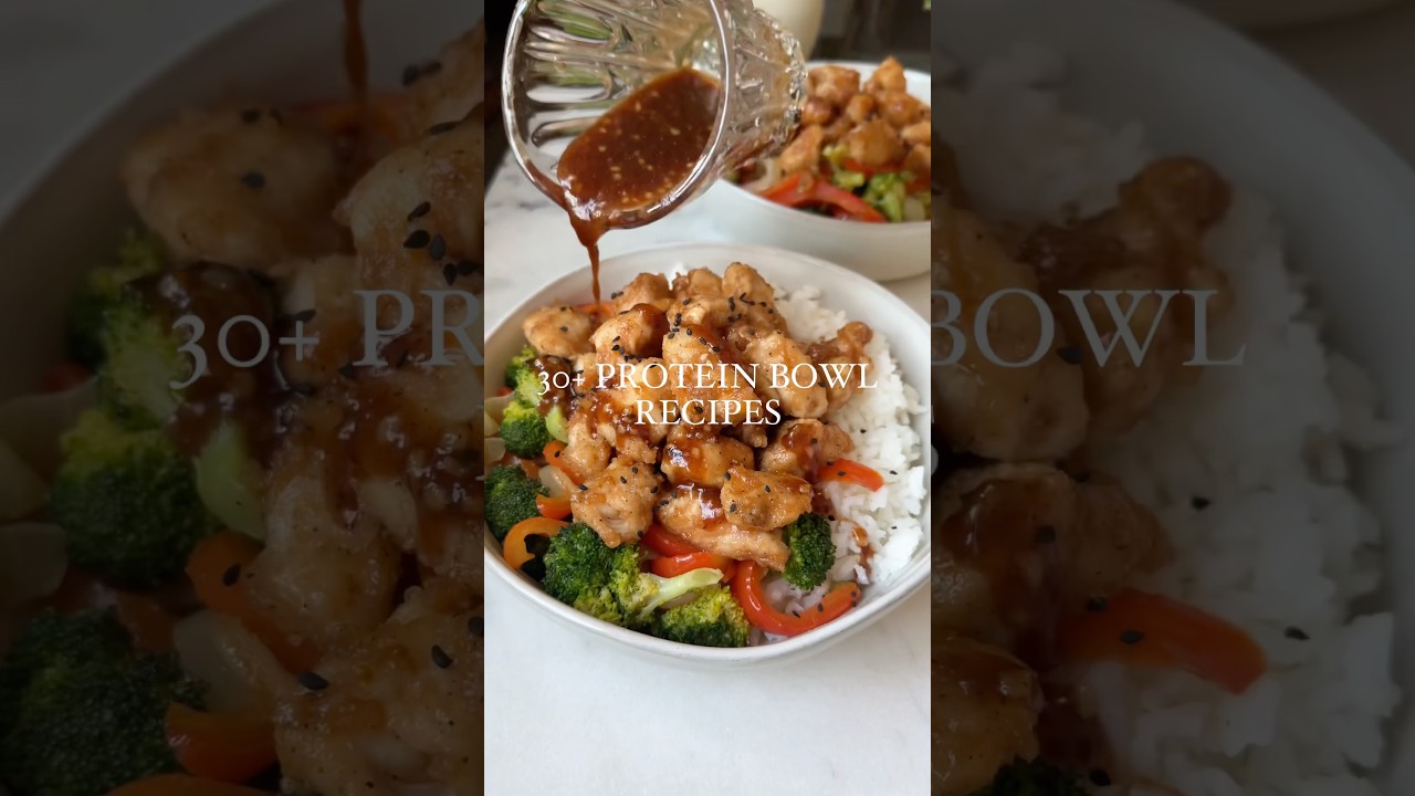 30+ Protein Bowl Recipes #protein #healthydinner #easyrecipe