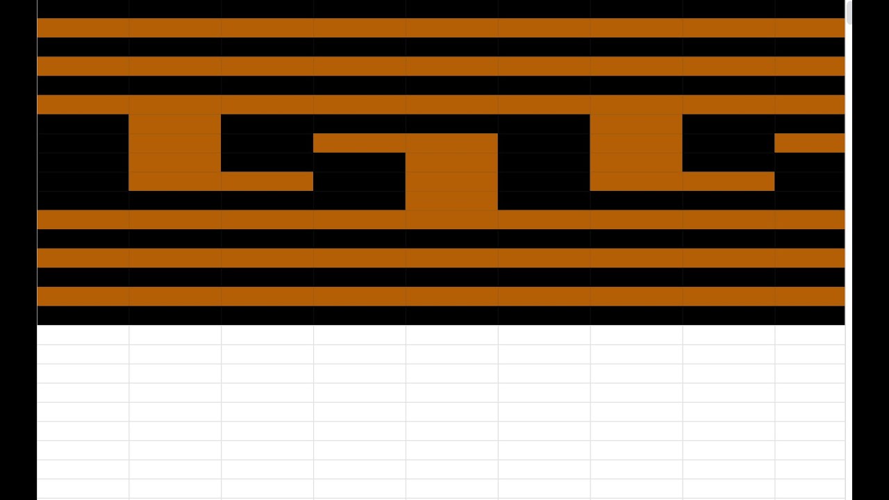 Create a Beaded Loom Bracelet Pattern Using a Spreadsheet
