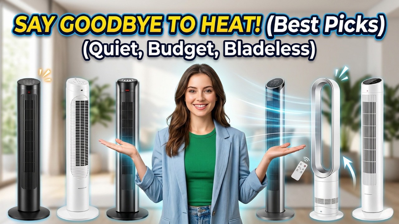 6 Best Tower Fans 2026! Beat The Heat