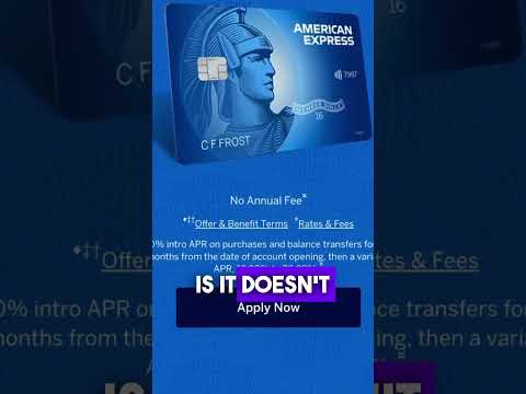 Building Credit? Get the American Express Blue Cash Everyday Card!