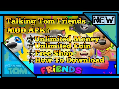 MY talking tom friends mod apk unlimited all thing | Download link in description !!