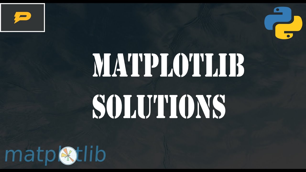 Matplotlib Exercise Solutions