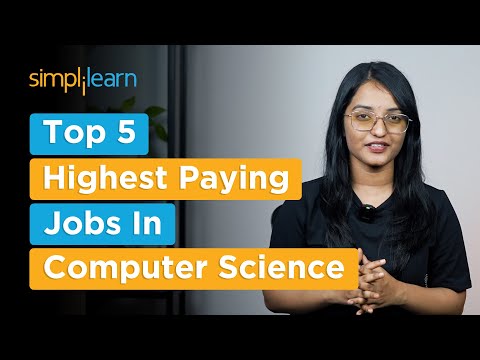 Top 5 Highest Paying Jobs In Computer Science For 2025 | High Paying Tech Jobs 2025 | Simplilearn