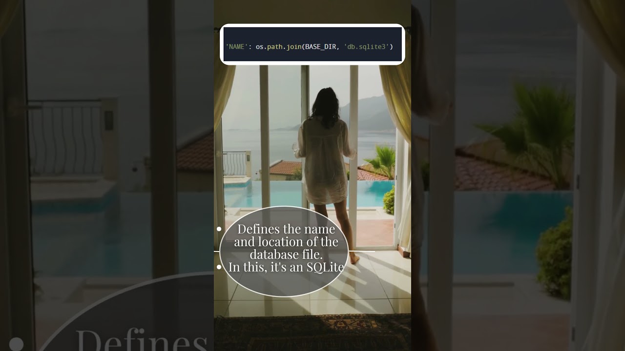 PYTHON'S DJANGO DATABASE #coding #django