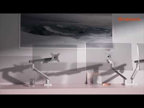 NEO Slim Spring-Assisted Monitor Arms | LDT68 Series | Brateck