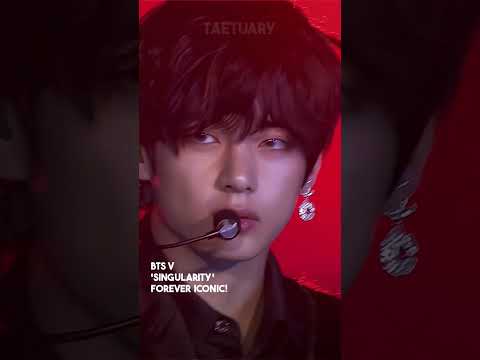 BTS V 'Singularity' Forever Iconic! #taehyung #shorts