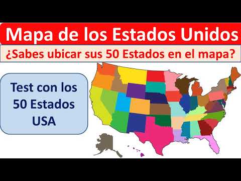 Mapa Estados Unidos