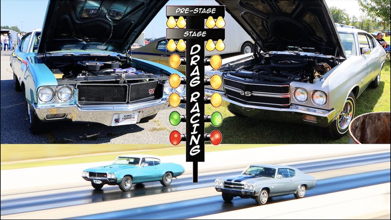 1970 Chevrolet Chevelle LS6 vs 1970 Buick GS Drag Race Produces ...