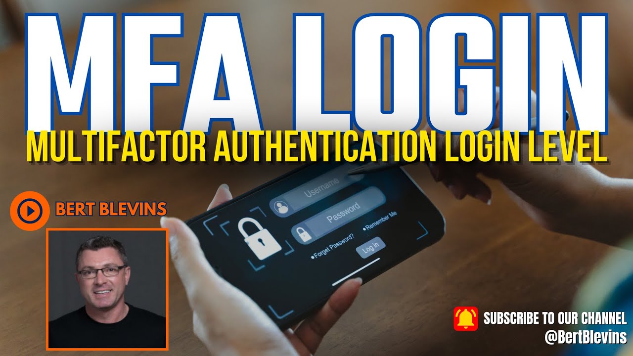 PROTECT Your Accounts from Hackers with Multi-Factor Authentication (MFA) Login!