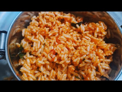 Lunch box Recipe in Tamil !!! Thakkali Sadam !!! Tomato rice @IndiaSamayal