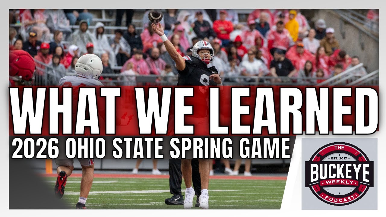 10 Things We Learned From Rewatching The 2026 Ohio State Spring Game
