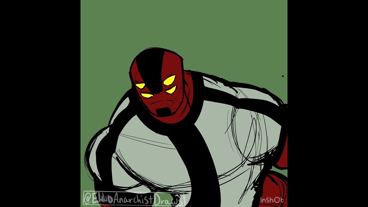Flat color practice-BEN 10 ANIMATIC