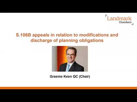 The Variation and Enforcement of s.106 Obligations - Webinar