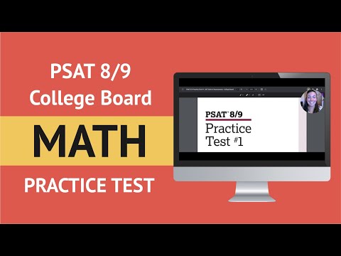 PSAT 8/9 Math Practice Test | College Board Test 1