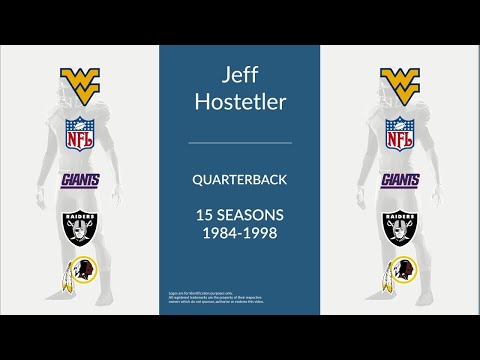 Jeff Hostetler: Football Quarterback