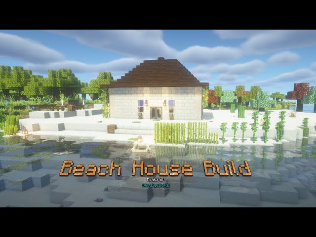 Simple Beach House Build Minecraft Map