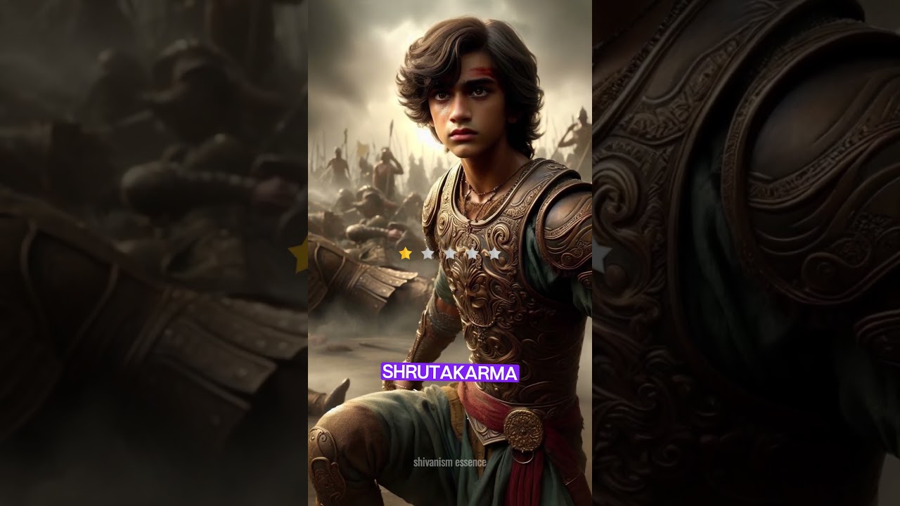 Sons of Arjuna in the Mahabharata | Their Ages During the Great War! #arjuna #indianhistory #shorts