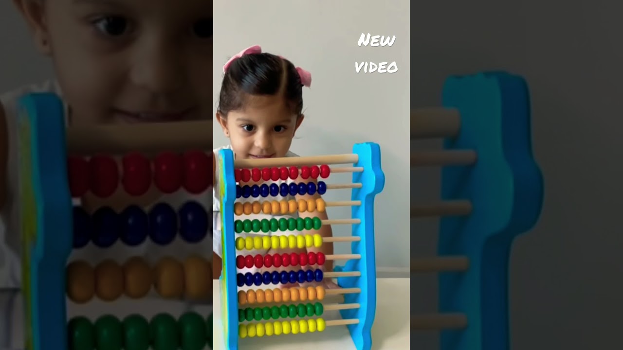 Abacus for kids | Early learning toys for kids #shorts #babylearning #trendingshorts#youtubeshorts