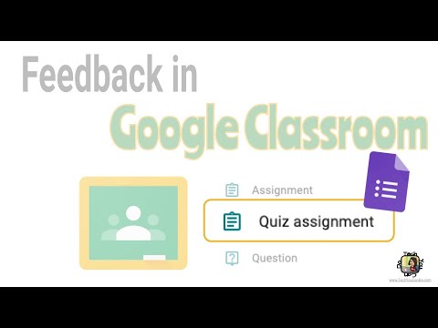 Providing feedback in Google Forms