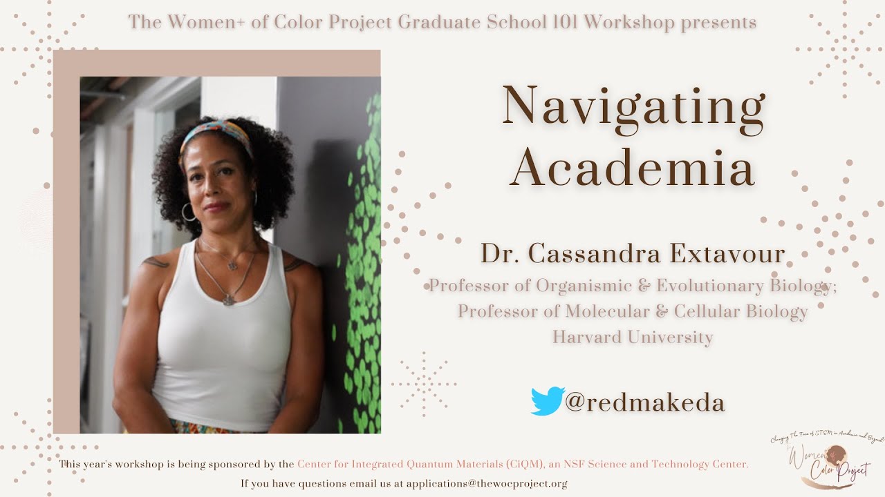 Keynote - Dr. Cassandra Extavour