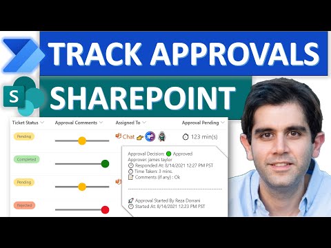 SharePoint Approval Timeline | Power Automate Approvals + Column Formatting + Approval History